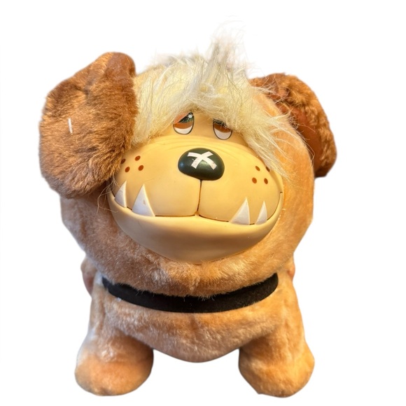 Mattel | Toys | Vintage Mattel 984 Emotions Stuffed Plush Bully The Dog ...